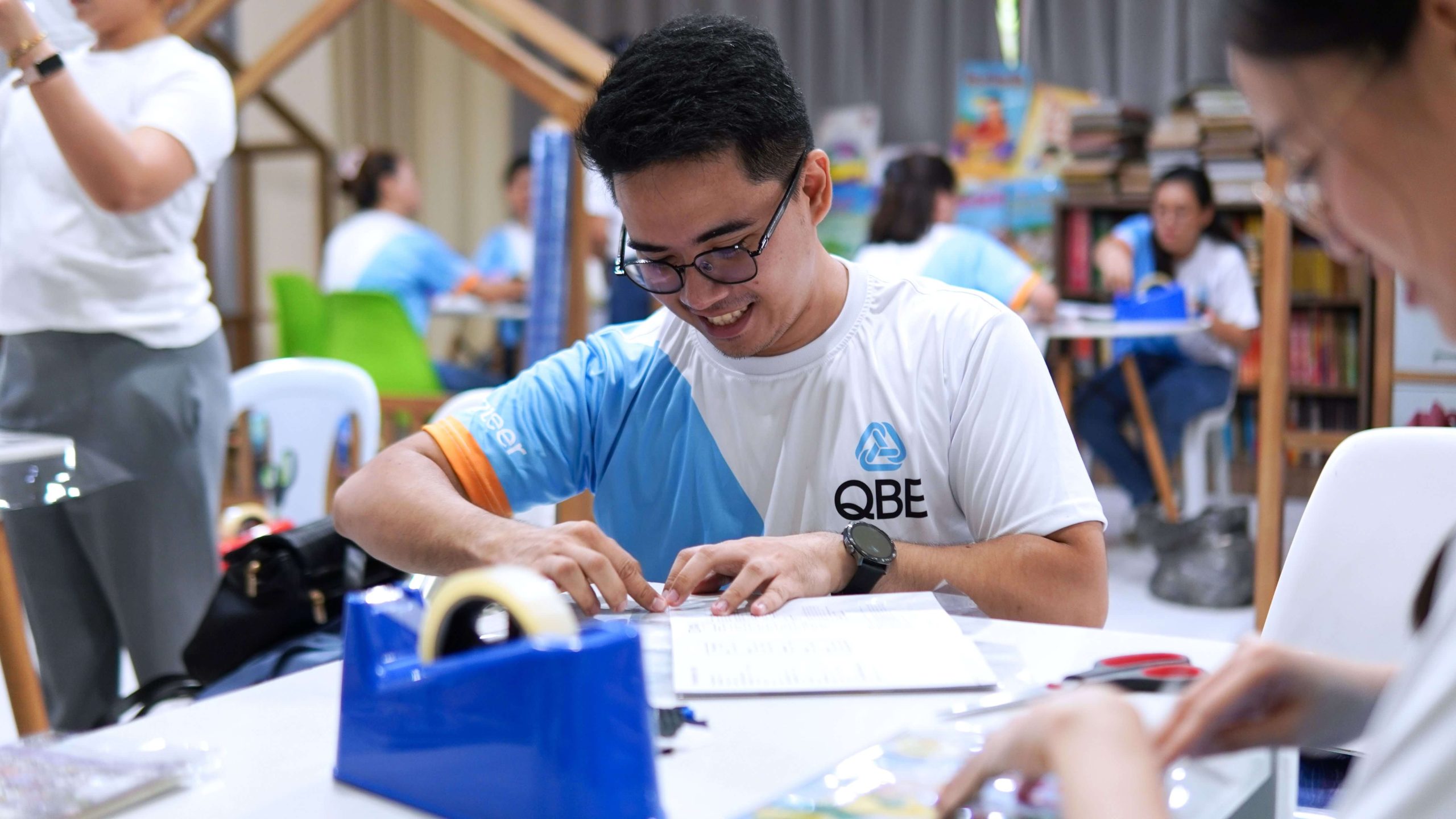 QBE volunteers support Brigada Eskwela 2025 in Cebu public schools ...